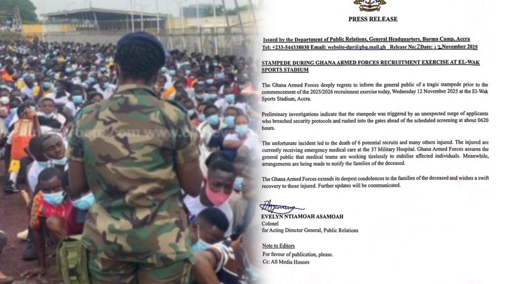 6 Reported Dead, Several Injured In Stampede At Ghana Armed Forces ...